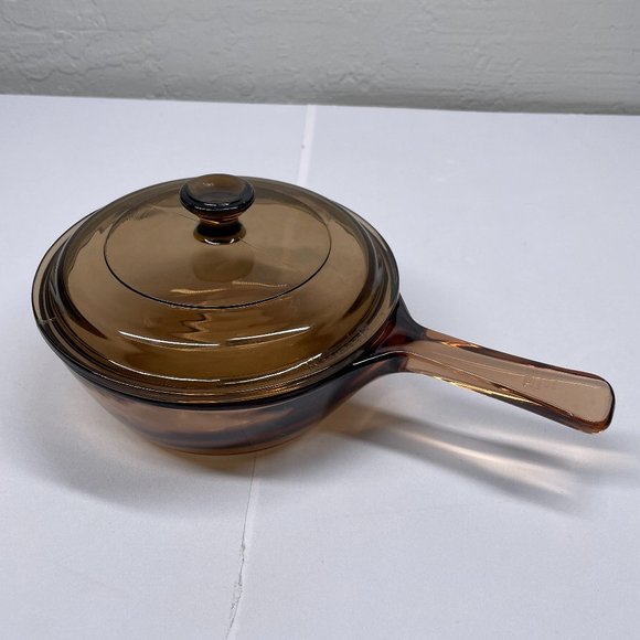 Corningware | Kitchen | Pyrex Corning Ware Vision Amber Glass Cookware ...